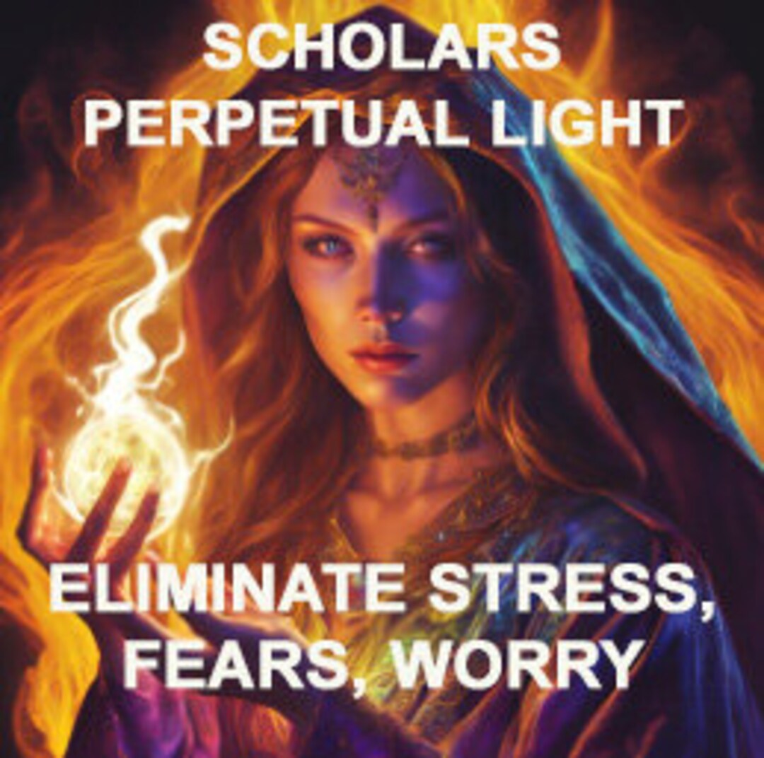 7 Scholars Spell 10x Cast STOP STRESS FEARS Highest Magick Align ...