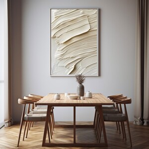 Japandi Wall Art Print, Neutral Minimalist Textured Paper Abstract Japanese Artwork, Wabi Sabi ...