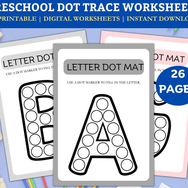 Preschool Workbook - Etsy