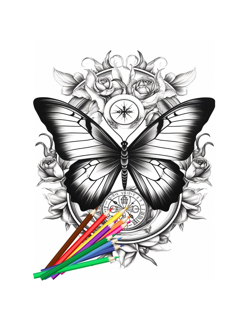 10 Pack of Cool Adult Coloring Pages, Instant Download - Etsy