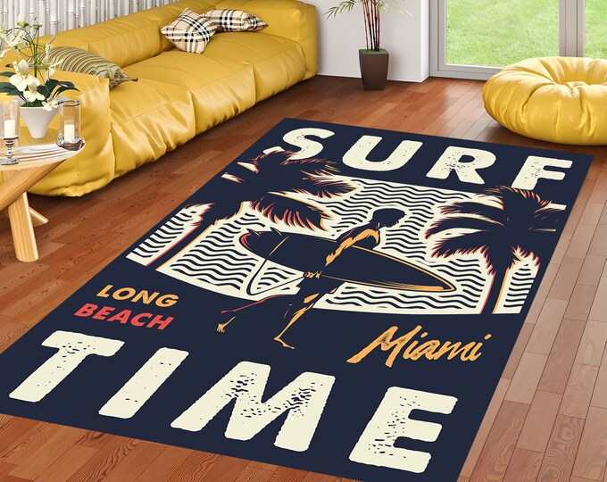 Surf Break Rug - Etsy