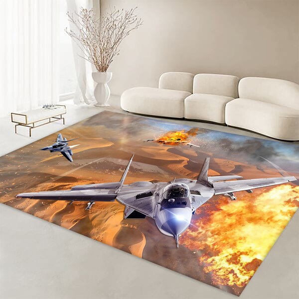 Air Force Military Rug - Etsy