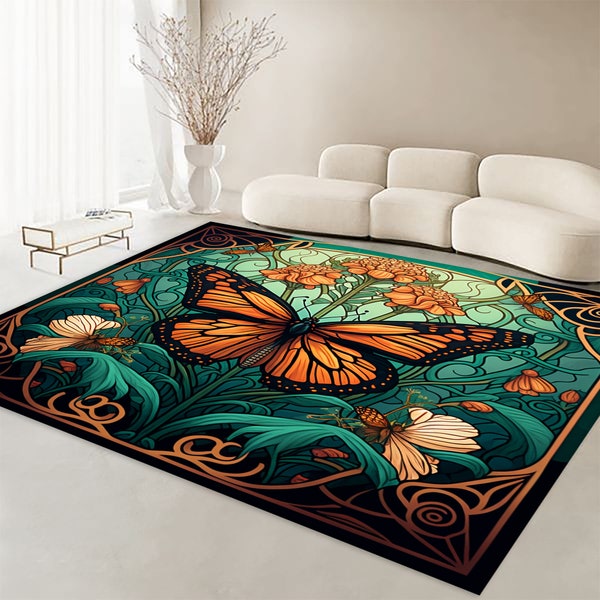 Butterfly Rug - Etsy