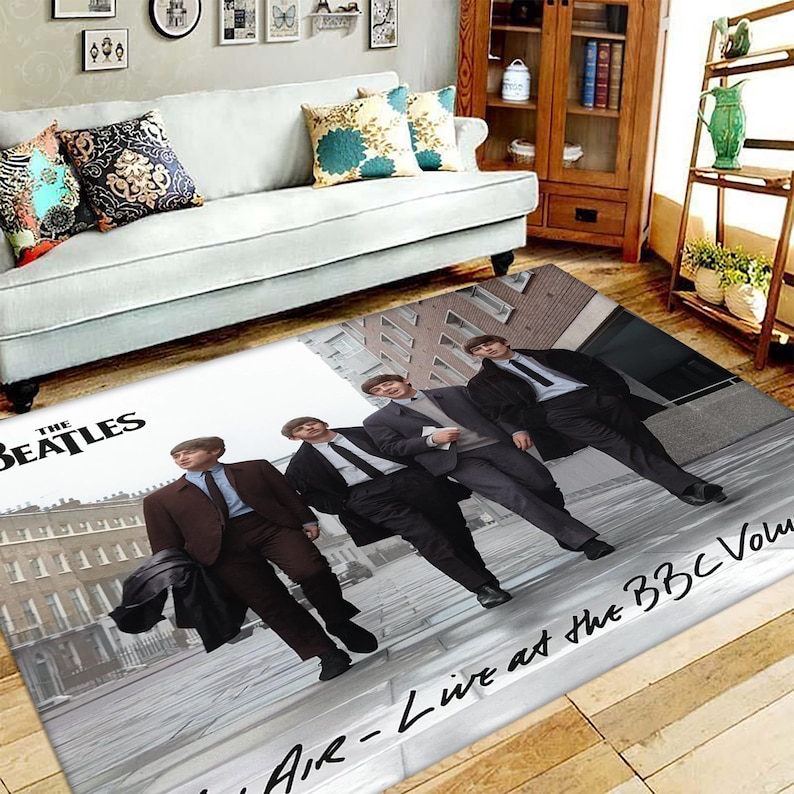 The Beatles Rug,the Beatles,the Beatles Members,themed Rug,modern Rugs ...
