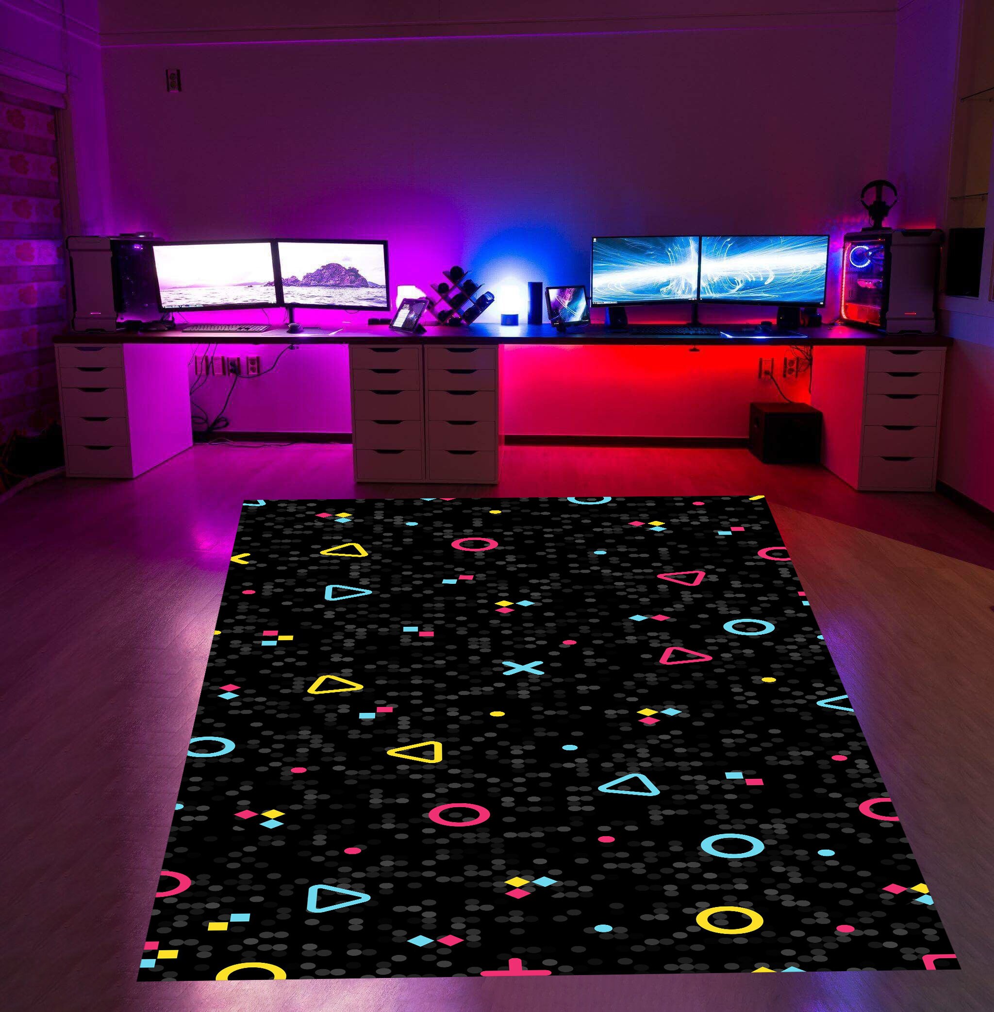 Gamer Rug, Game Rug, Gaming Rug, Gaming Room Rug, Play Room Rug, Game ...
