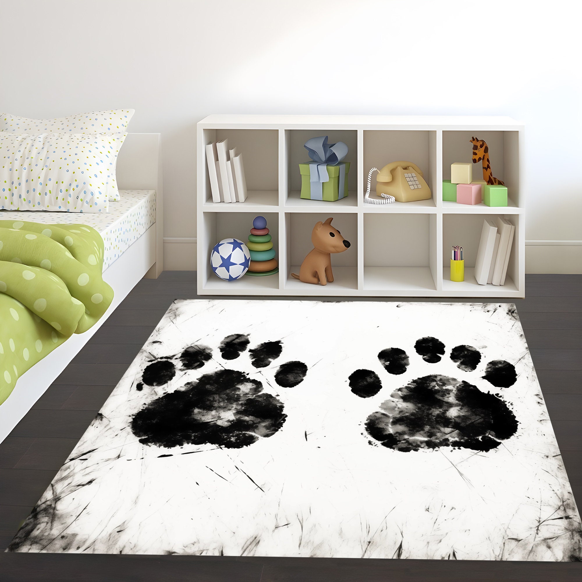 Pet Paw Rug, Dog Paw Rug, Paw Rug, Cat Paw Rug, Pet Foot Rug, Animal ...