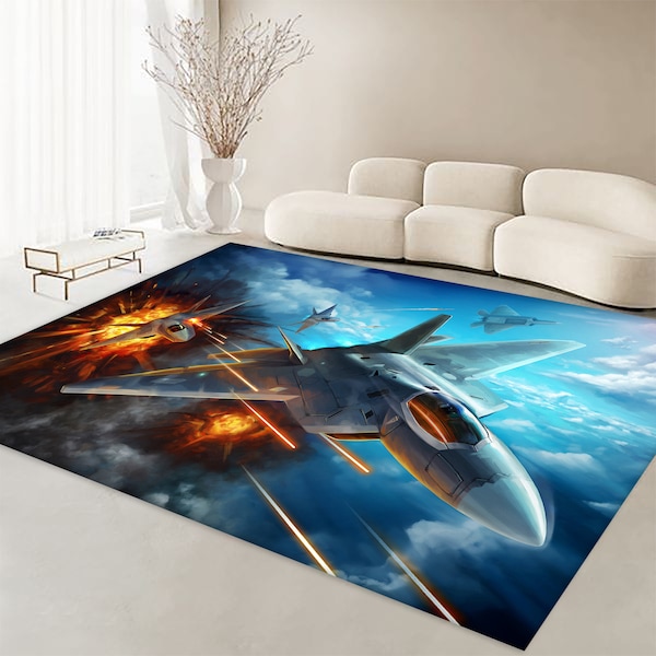 Air Force Military Rug - Etsy