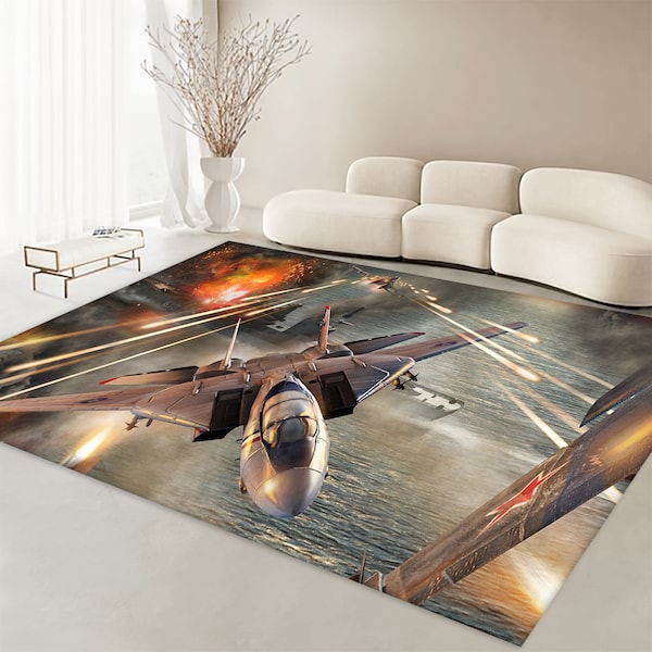 Air Force Military Rug - Etsy