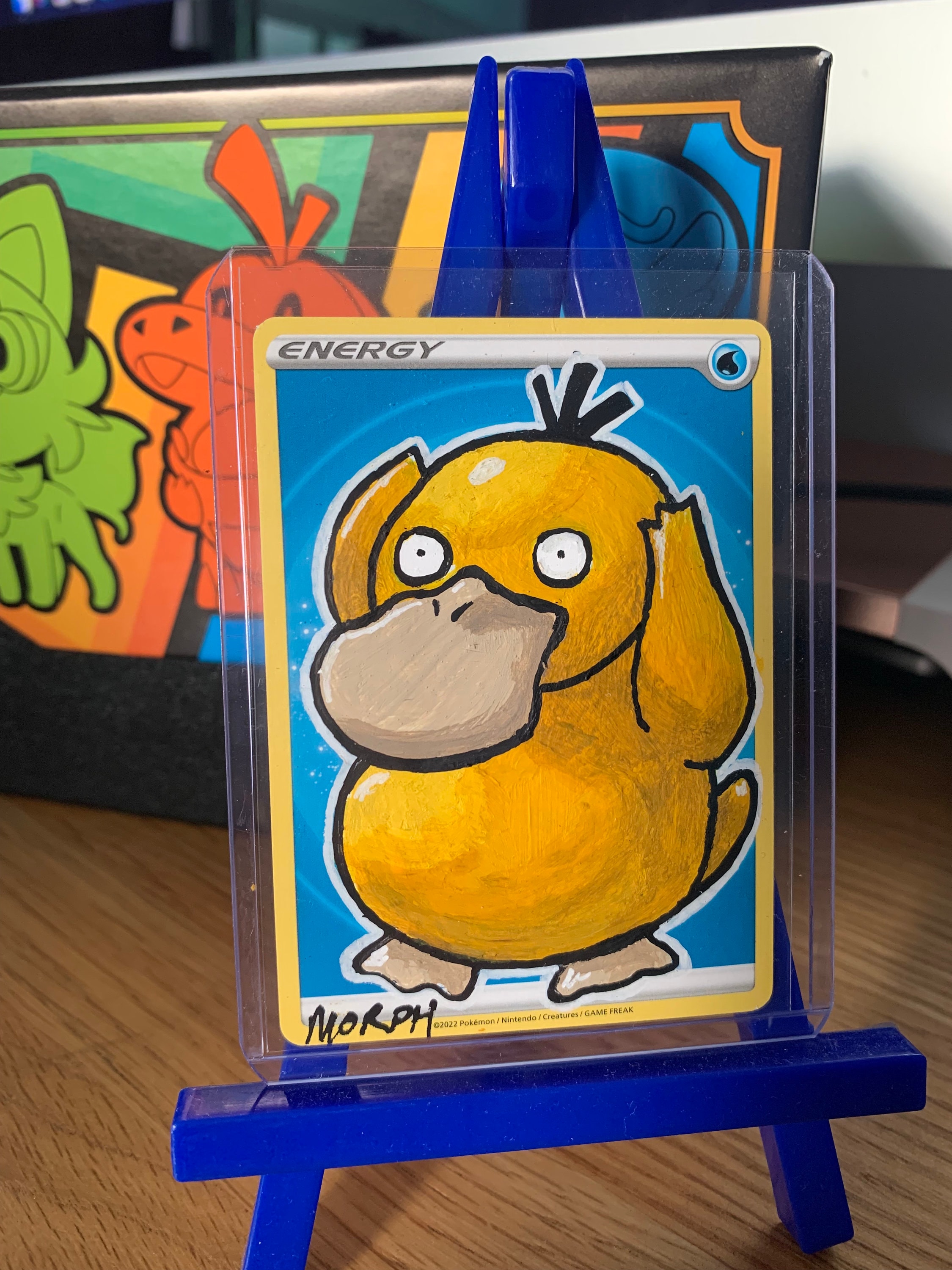 Painted Pokemon Cards - Etsy