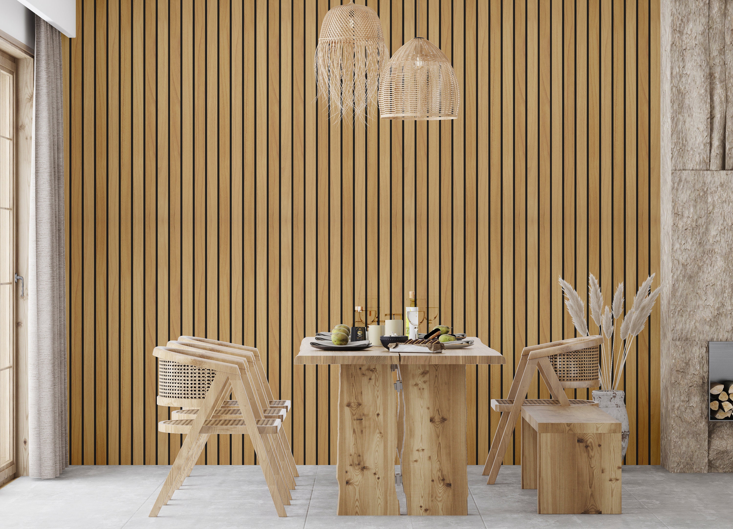 IZODEKOR 3D Wall Panels Wood Effect | Cladding, Wood Look | Faux Wood ...