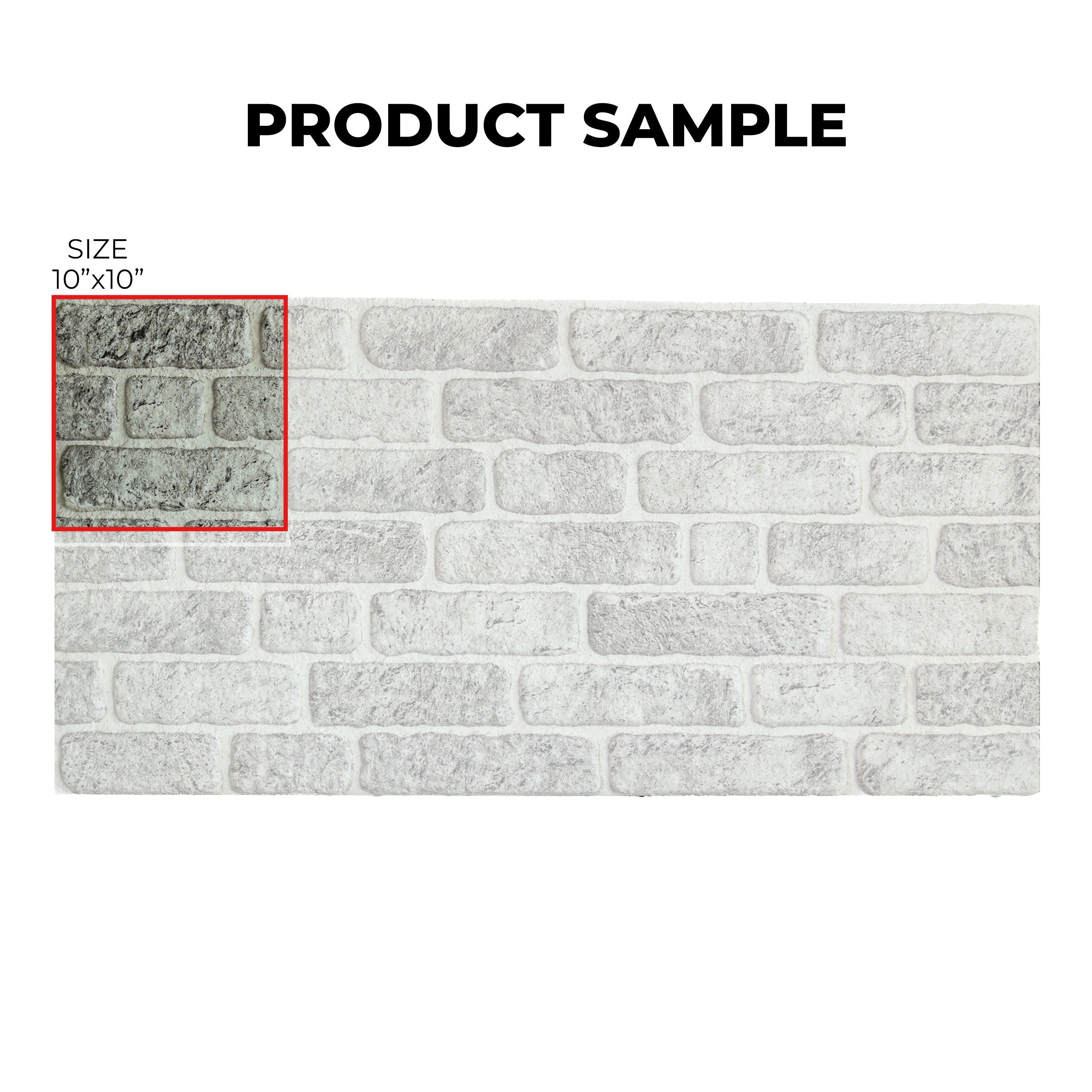 IZODEKOR 10 X 10 SAMPLES 3D Realistic Wall Panels Wall Cladding, Stone ...