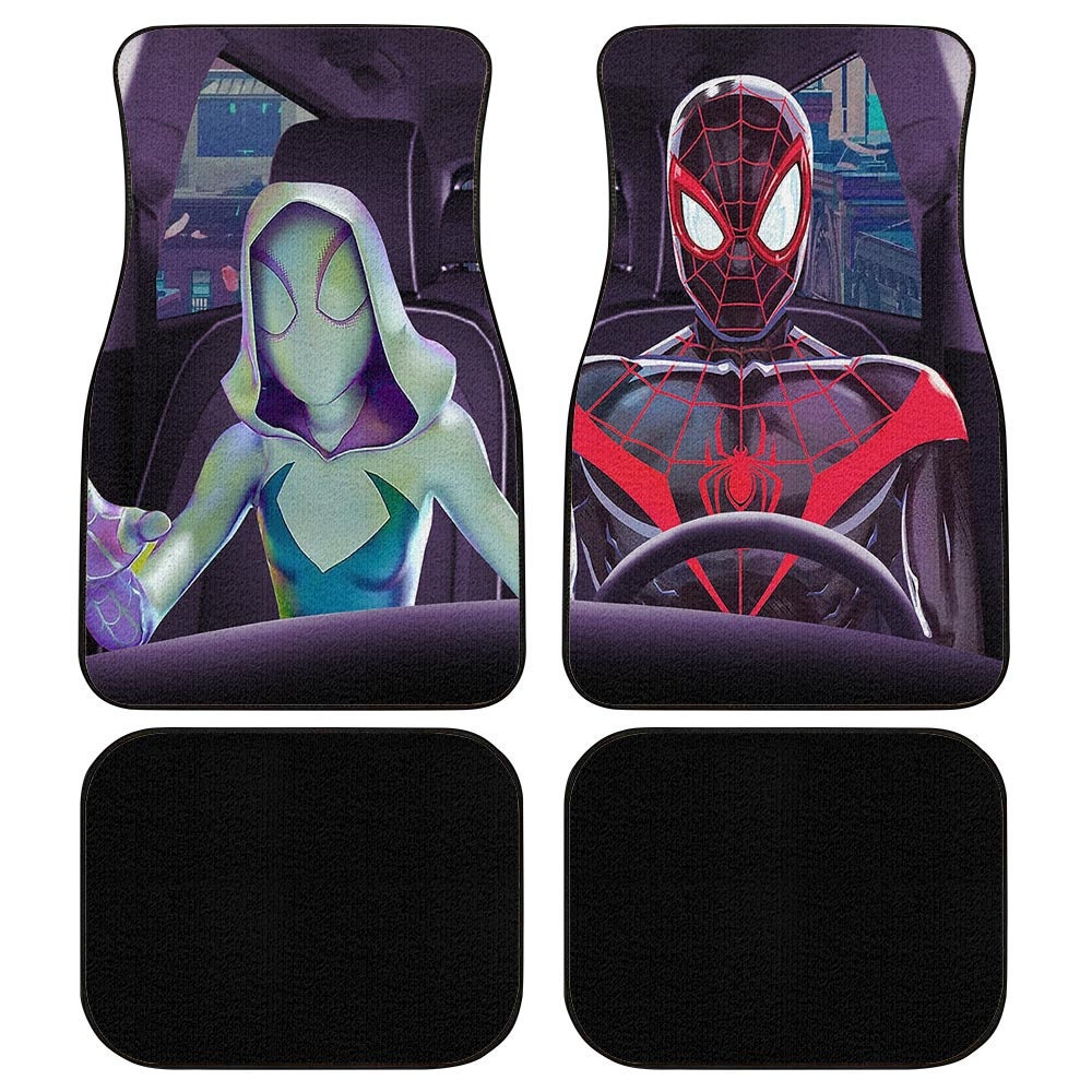 Spider Man Across The Spider Verse Car Sun Shade, Miles Morales And ...