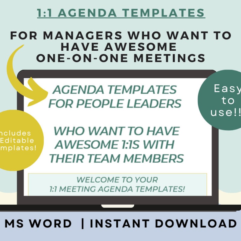 People Leader Templates - Etsy