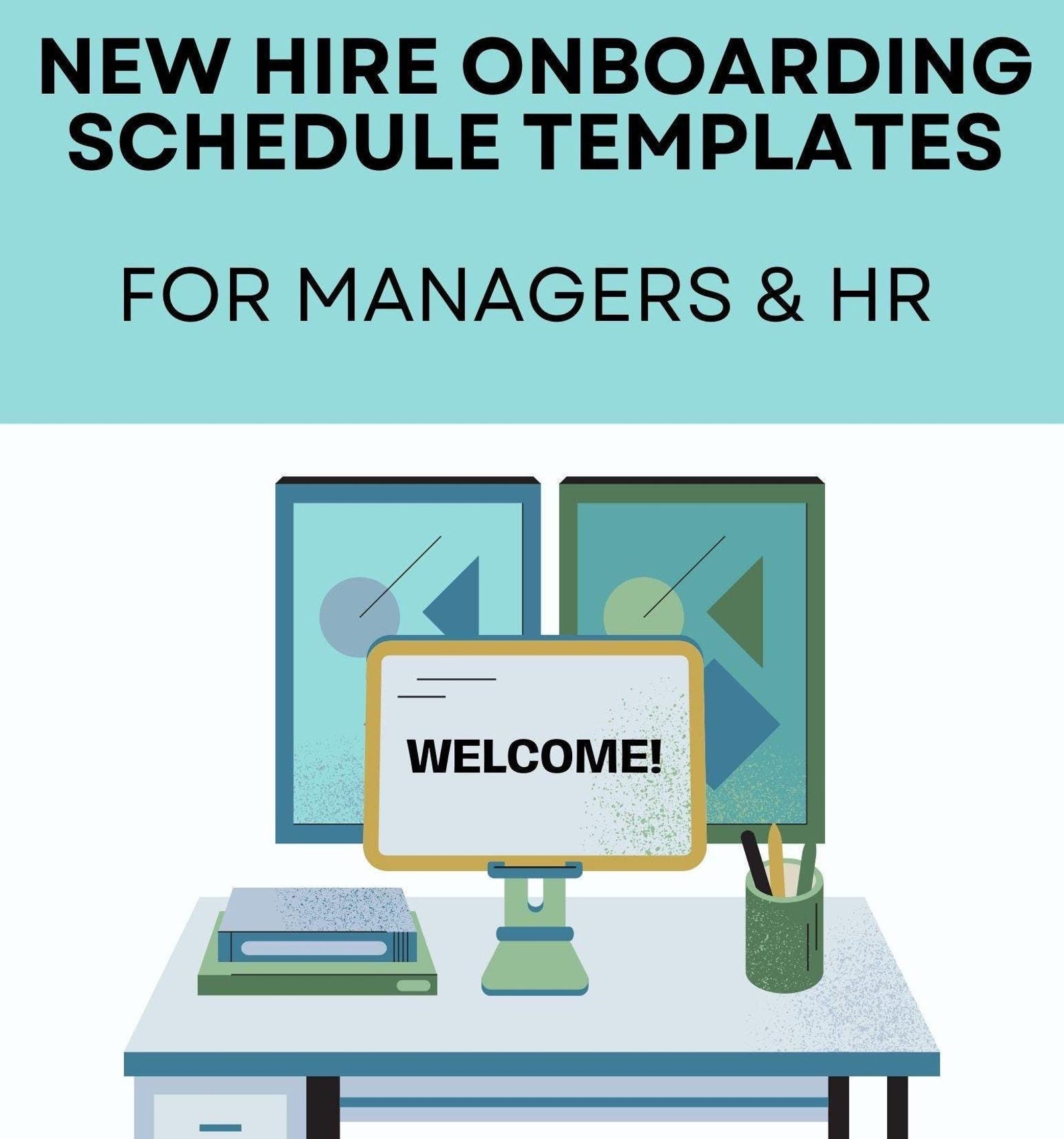New Hire Onboarding Schedule Templates: HR & Managers (MS Excel, Google ...