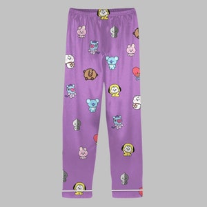 BTS Pajama Set, Kpop Bangtan Jin Suga J-hope Rm Jimin V Jungkook ...