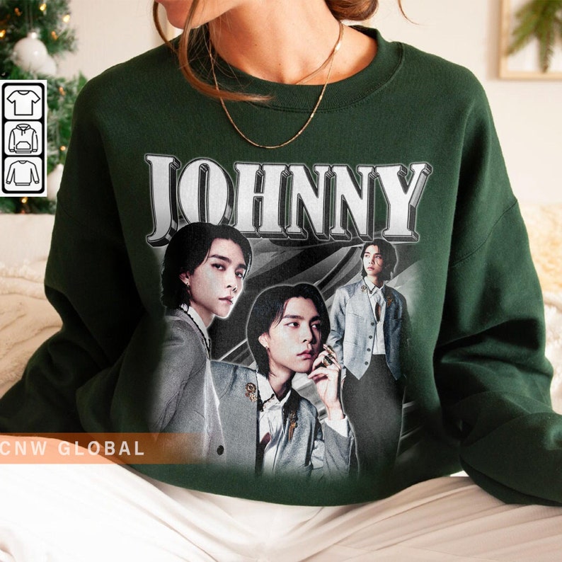 NCT 127 Johnny Kpop Sweatshirt, Fact Check Tee, Taeyong Jaehyun Mark ...