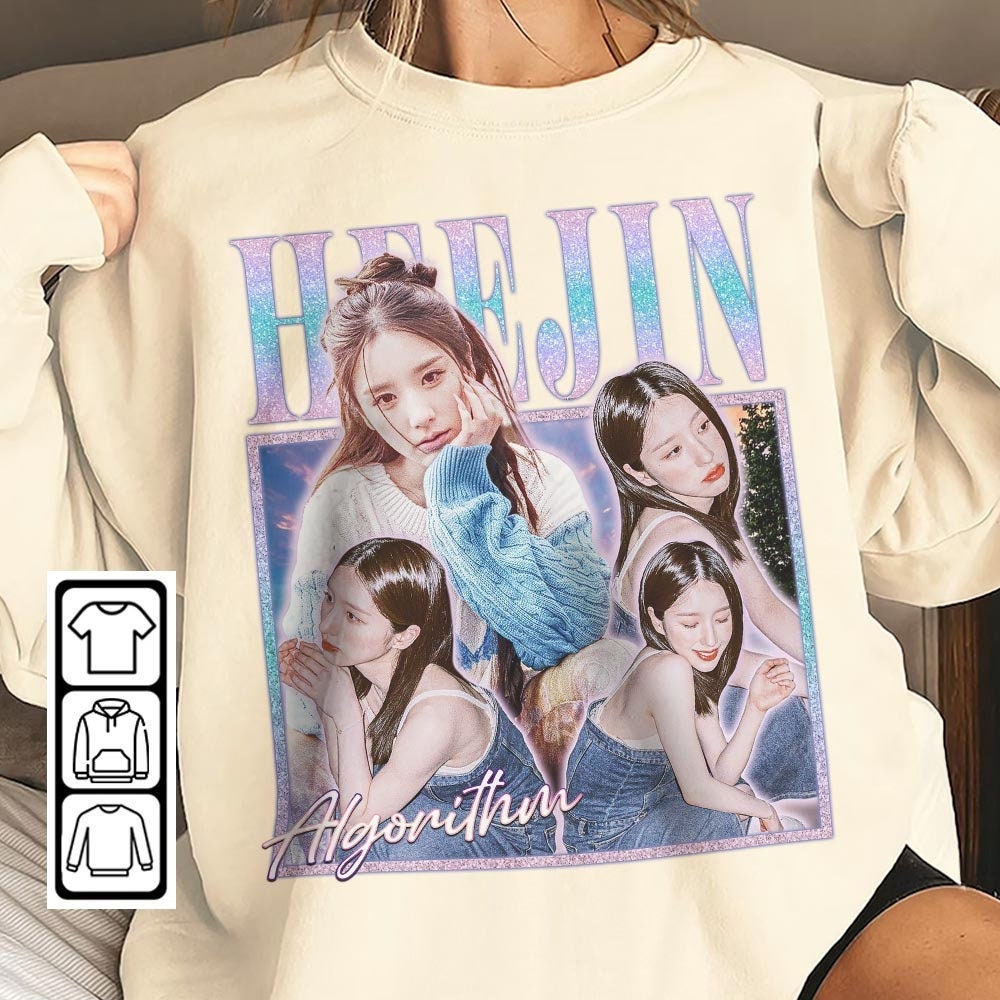 Heejin Kpop Shirt ARTMS Algorithm Album Sweatshirt Heejin - Etsy