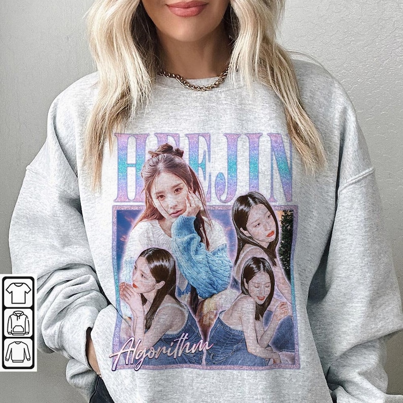 Heejin Kpop Shirt ARTMS Algorithm Album Sweatshirt Heejin - Etsy