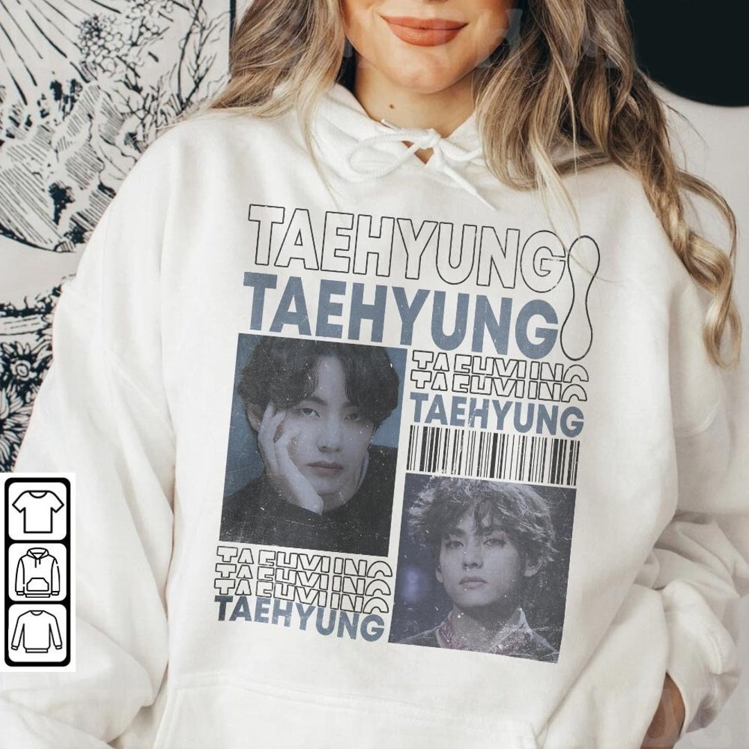 Taehyung Shirt, BTS Shirt, Kpop Music 90s Retro Vintage Shirt, Kpop 90s ...