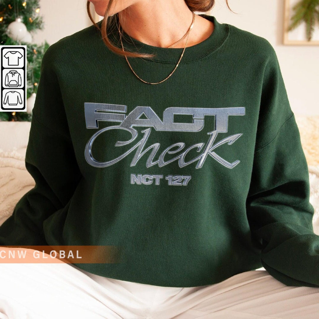 NCT 127 Kpop Sweatshirt, Fact Check Tee, Johnny Taeyong Yuta Jaehyun ...