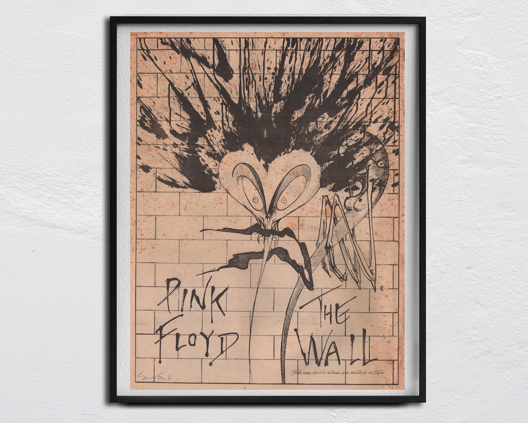 PINK FLOYD Poster - 1979 Original NME - the Wall - Roger Waters ...