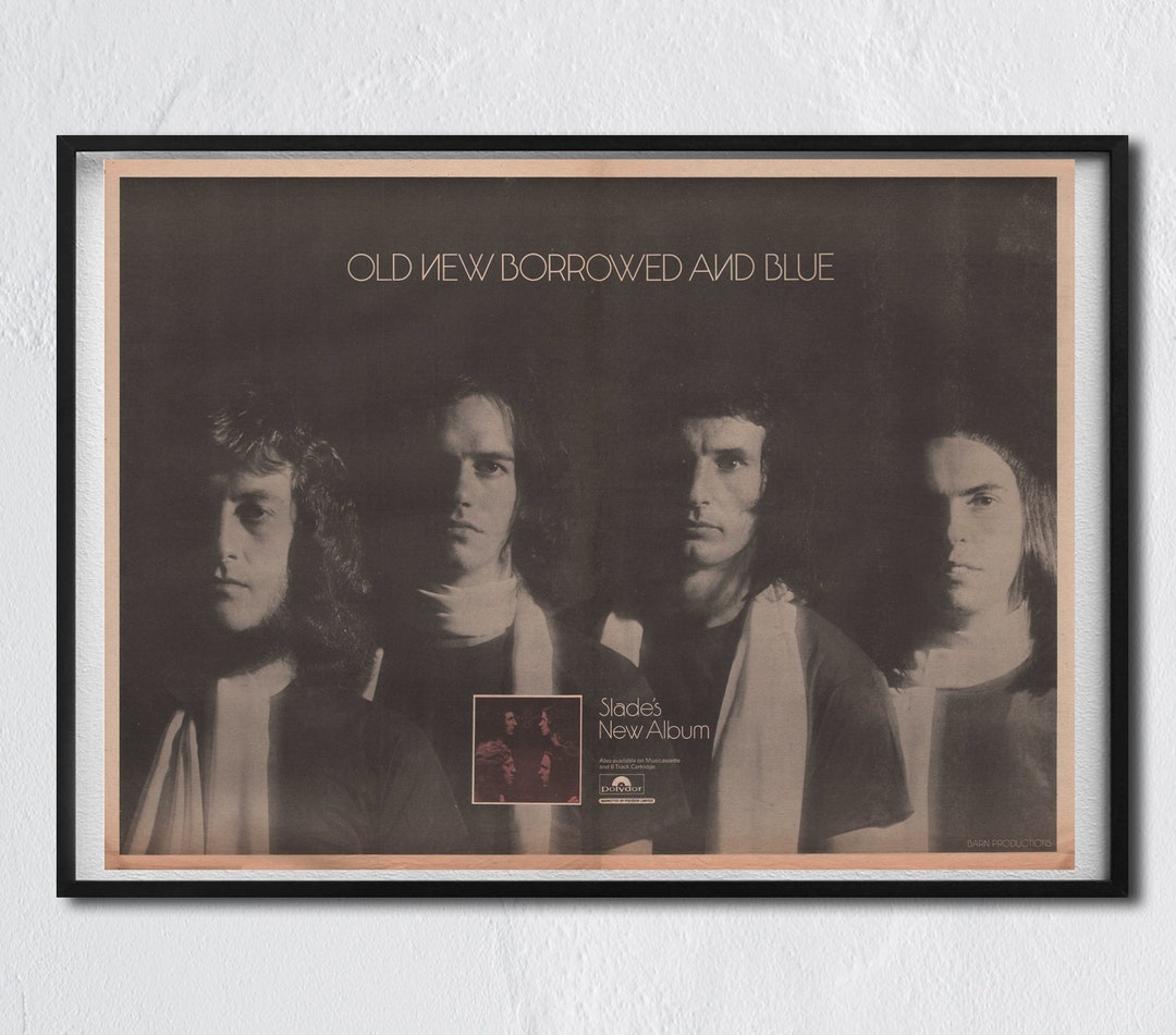 SLADE 1974 Poster HUGE Double-page Original Sounds-magazine Poster Old ...