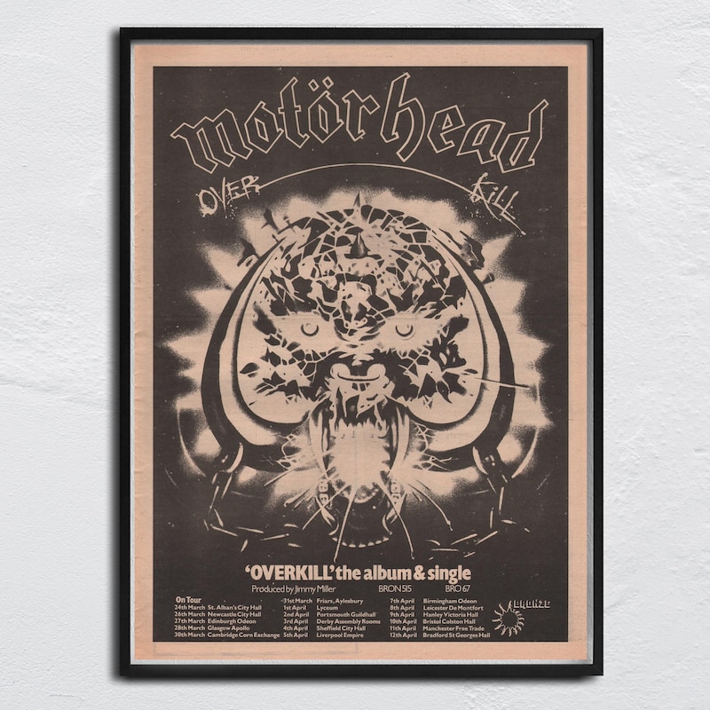 Motorhead Poster - Etsy