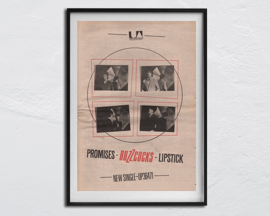 BUZZCOCKS Poster - 1978 Original NME - Backside: Ian Gillan Band, Fairport Convetion, Japan ...