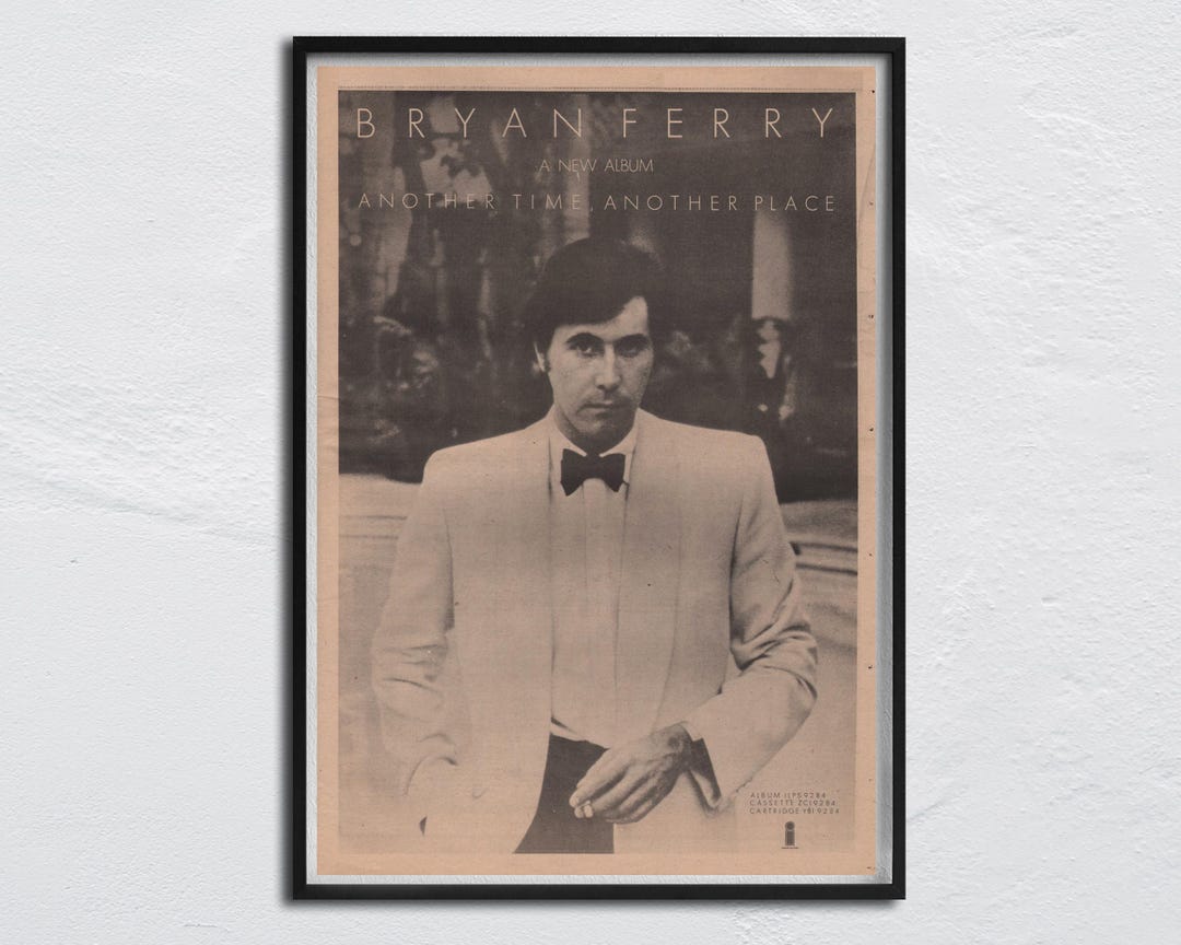 1973 Poster BRIAN FERRY / Roxy Music - Original NME - Brian Eno, Graham ...