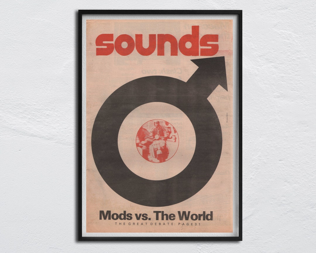 MODS Against the World / 1979 Poster Original NME - the Jam, the Who ...