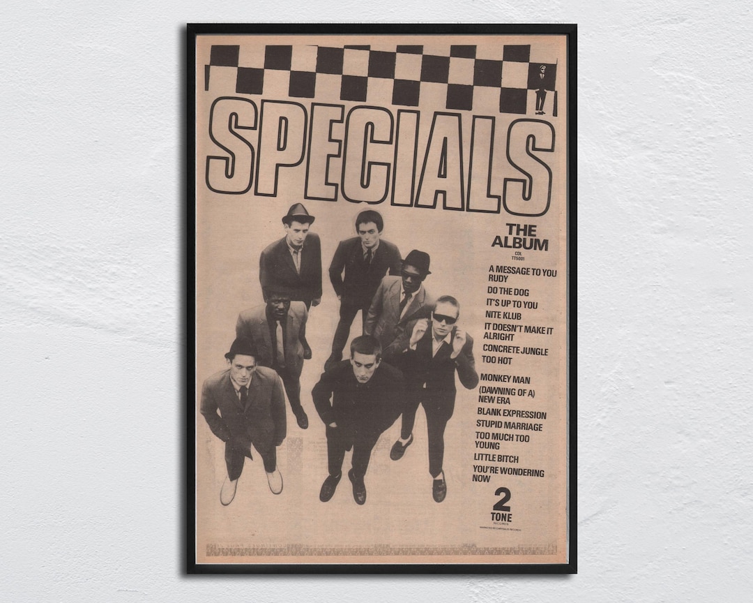 THE SPECIALS Poster 1979 / Original NME / the Album / Ghost Town / Why ...