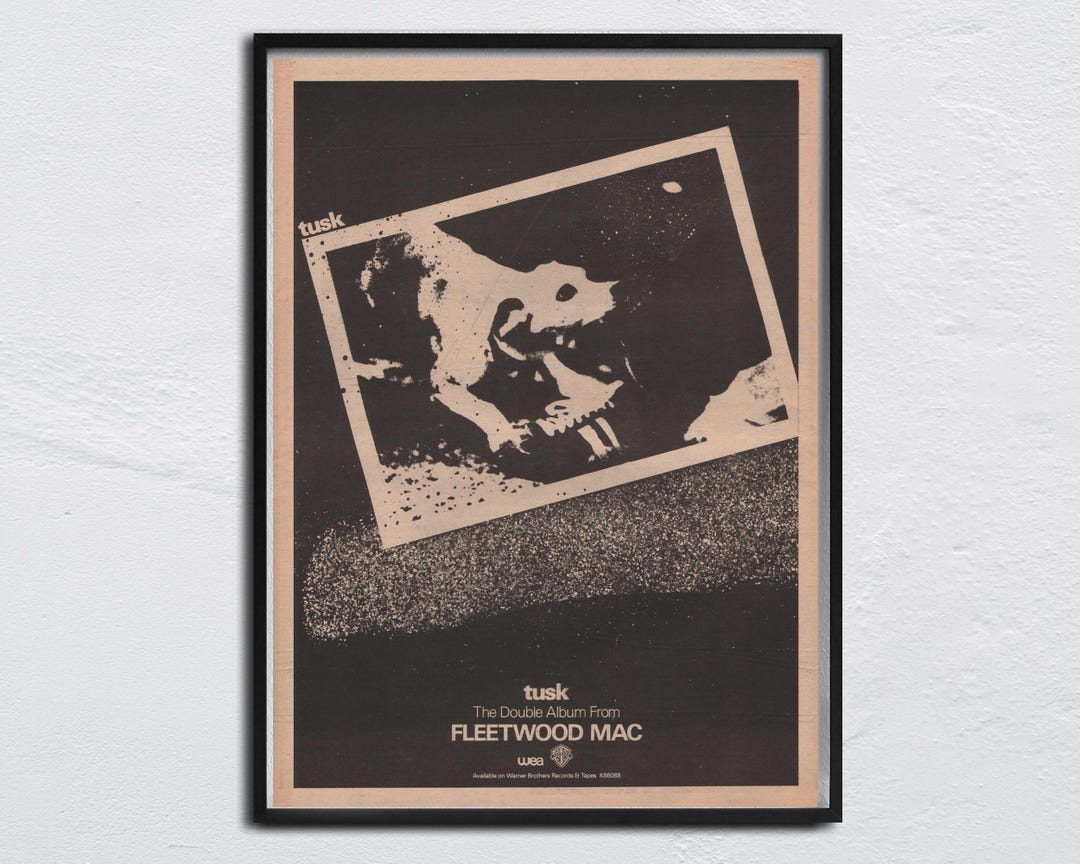 FLEETWOOD MAC Poster 1979 Original NME / Tusk Peter Green, Jeremy ...