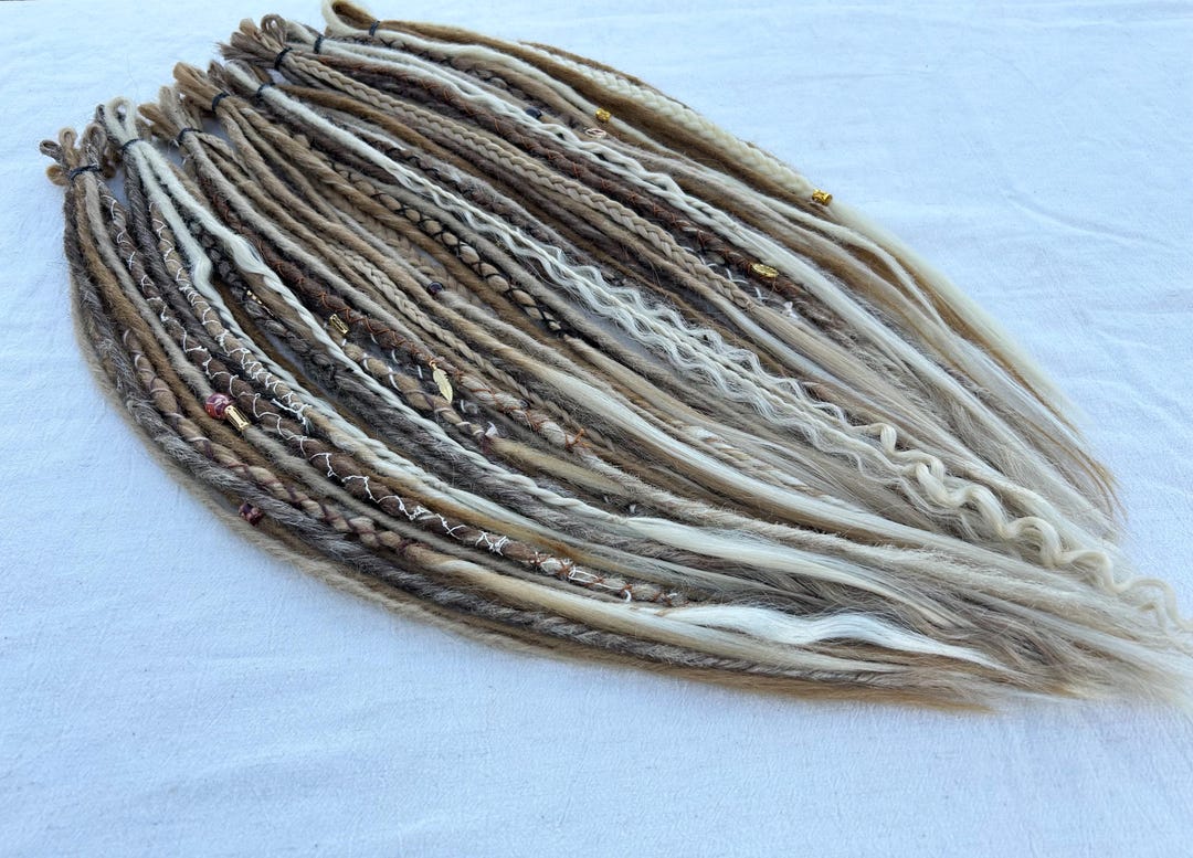 Pure Beauty - Synthetic Dreadlocks | Custom Made Handmade | Kanekalon ...