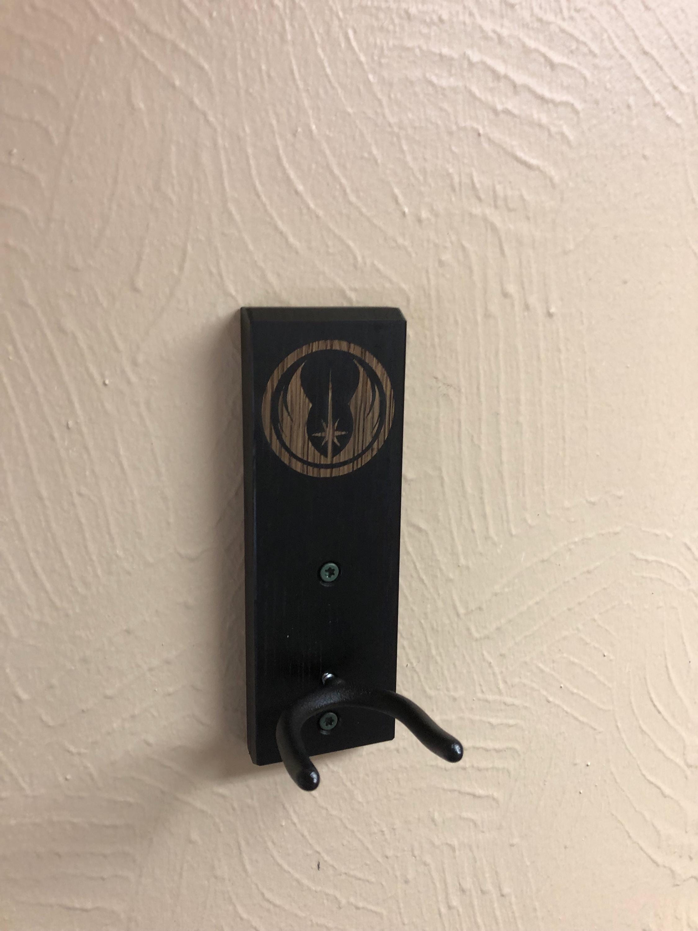 Heavy Duty Light Saber Wall Mount With Free Laser Etchings of Your ...