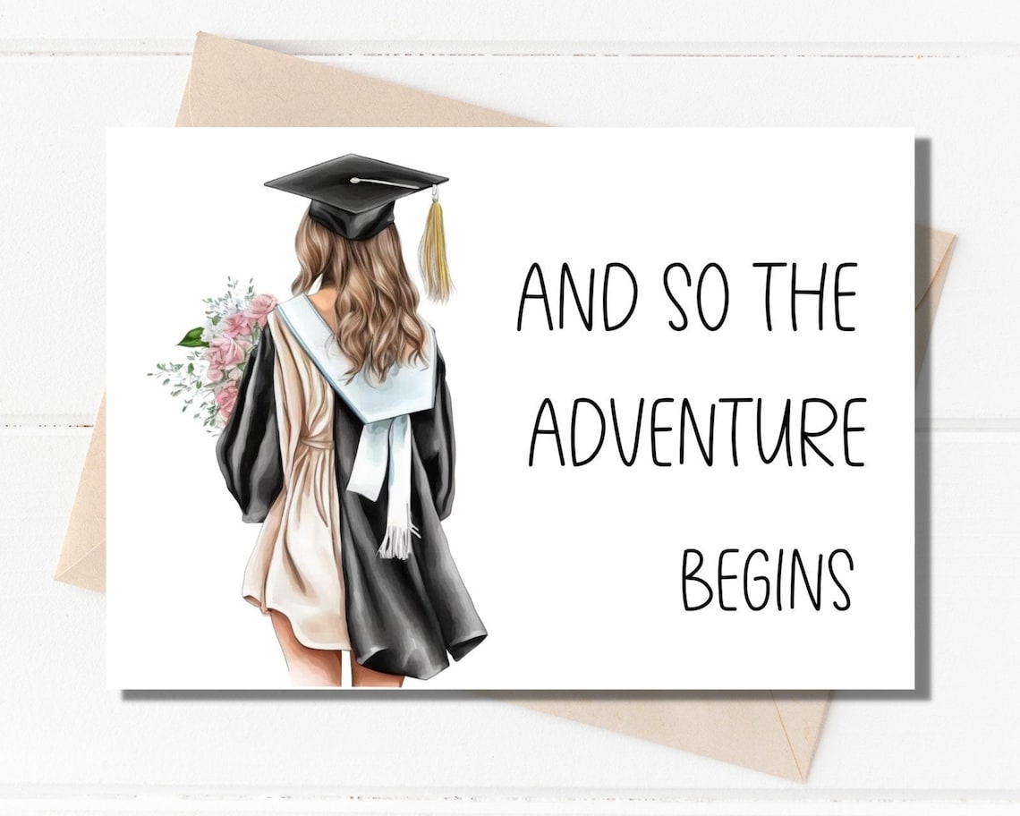 Printable Graduation Card Custom Graduation Card Personalized ...