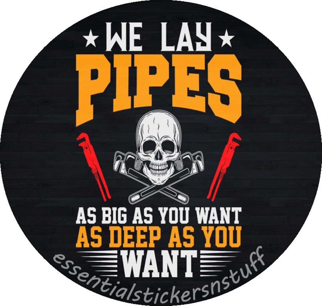 We Lay Pipes | Pipefitter| Plumber | Pipes |memes | Gifts | Hardhat ...