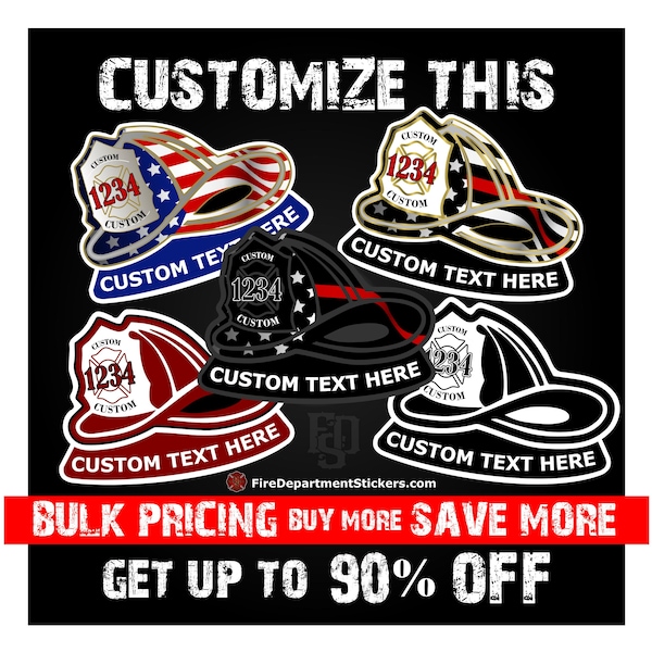 Firefighter Sticker - Etsy