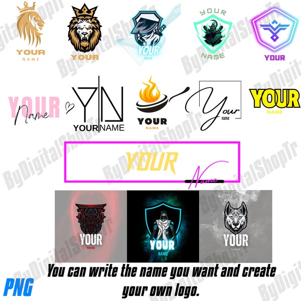 Twitch Name Logo Design - Etsy