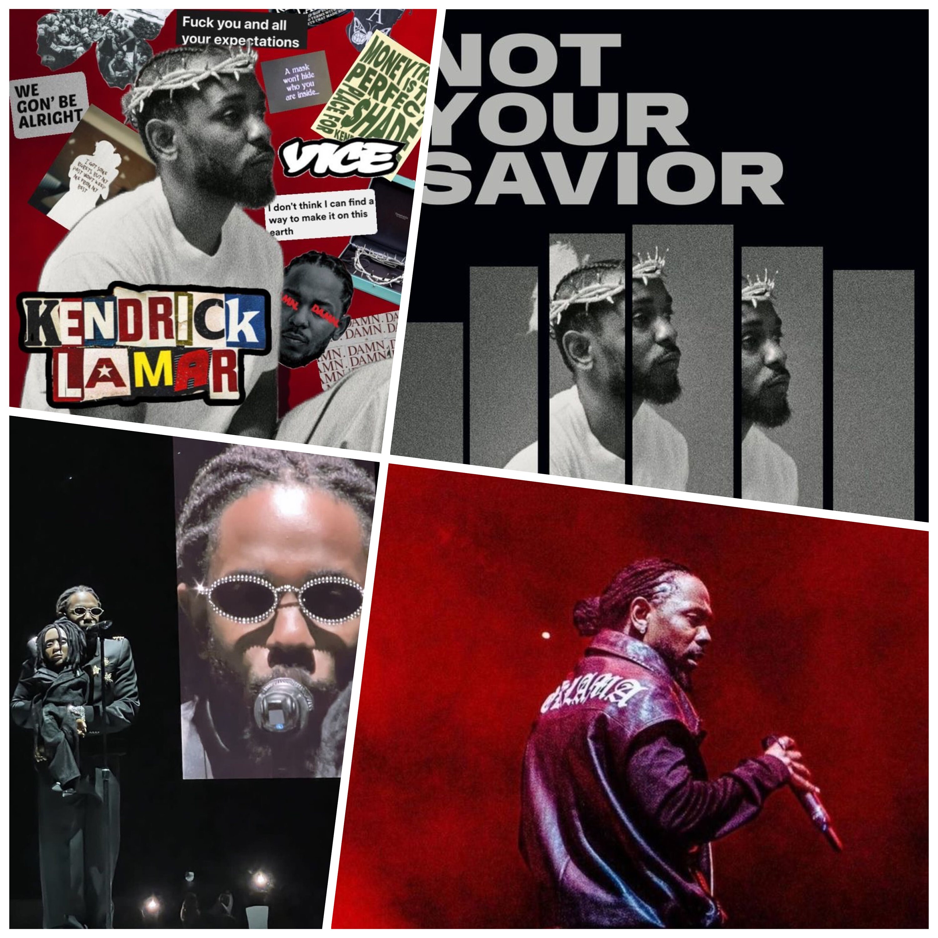 40 Kendrick Lamar Custom Posters-collage Kit-wall Art-electric Poster ...