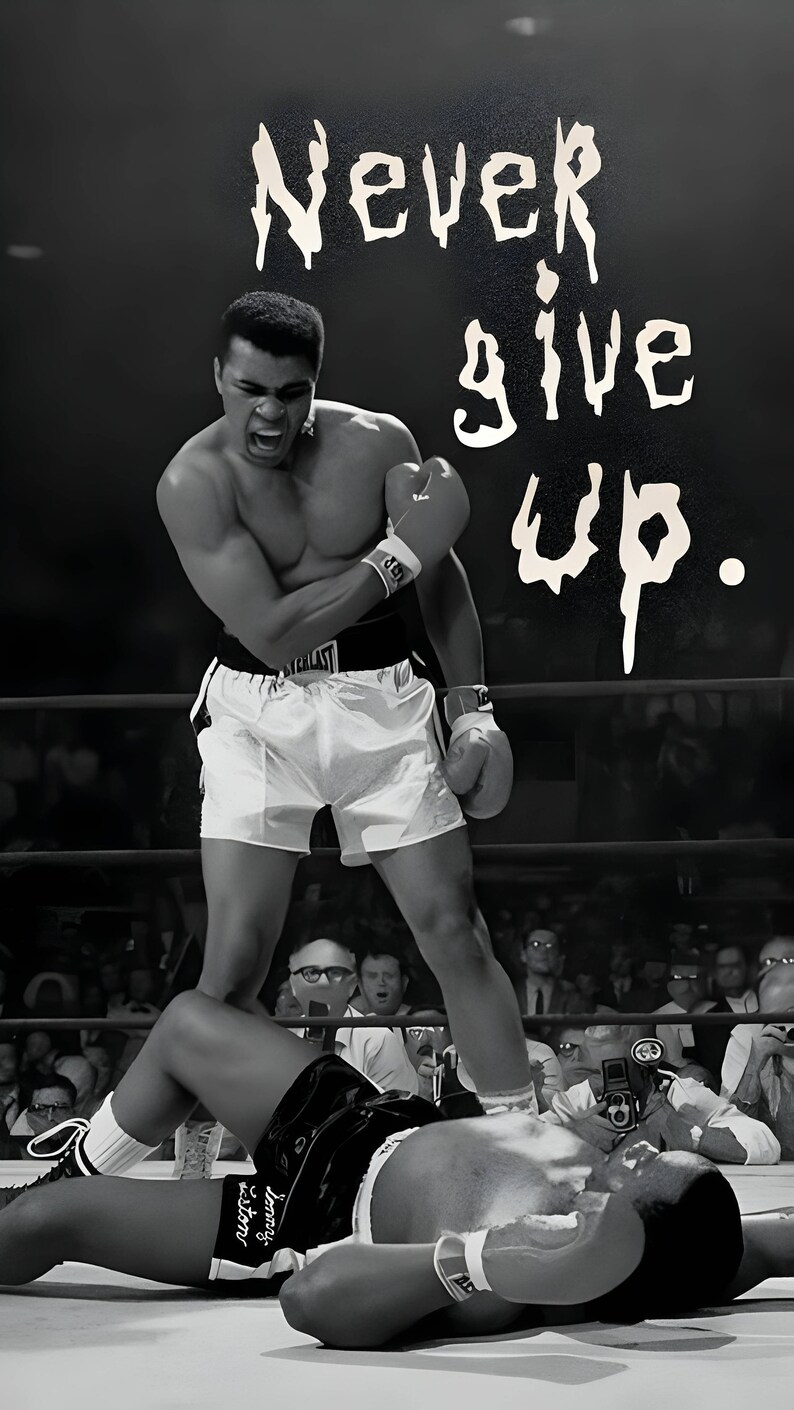 Muhammad Ali & Iron Mike Tyson Printable Poster Set of - Etsy