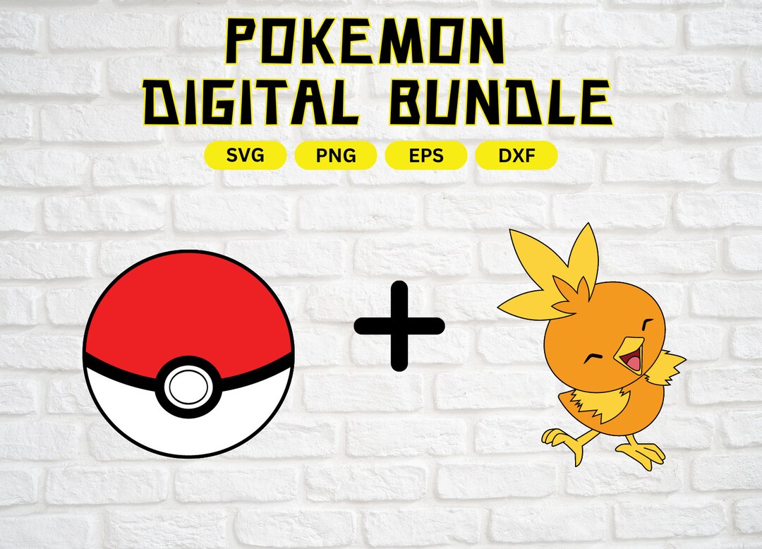 Torchic SVG Bundle Pokemon SVG DXF Pokemon Torchic Flemmli - Etsy Australia