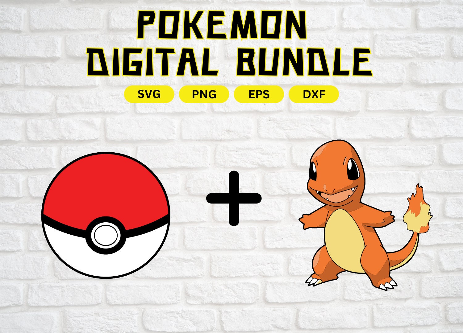 Charmander SVG Pack Pokemon SVG Bundle Charmander DXF - Etsy