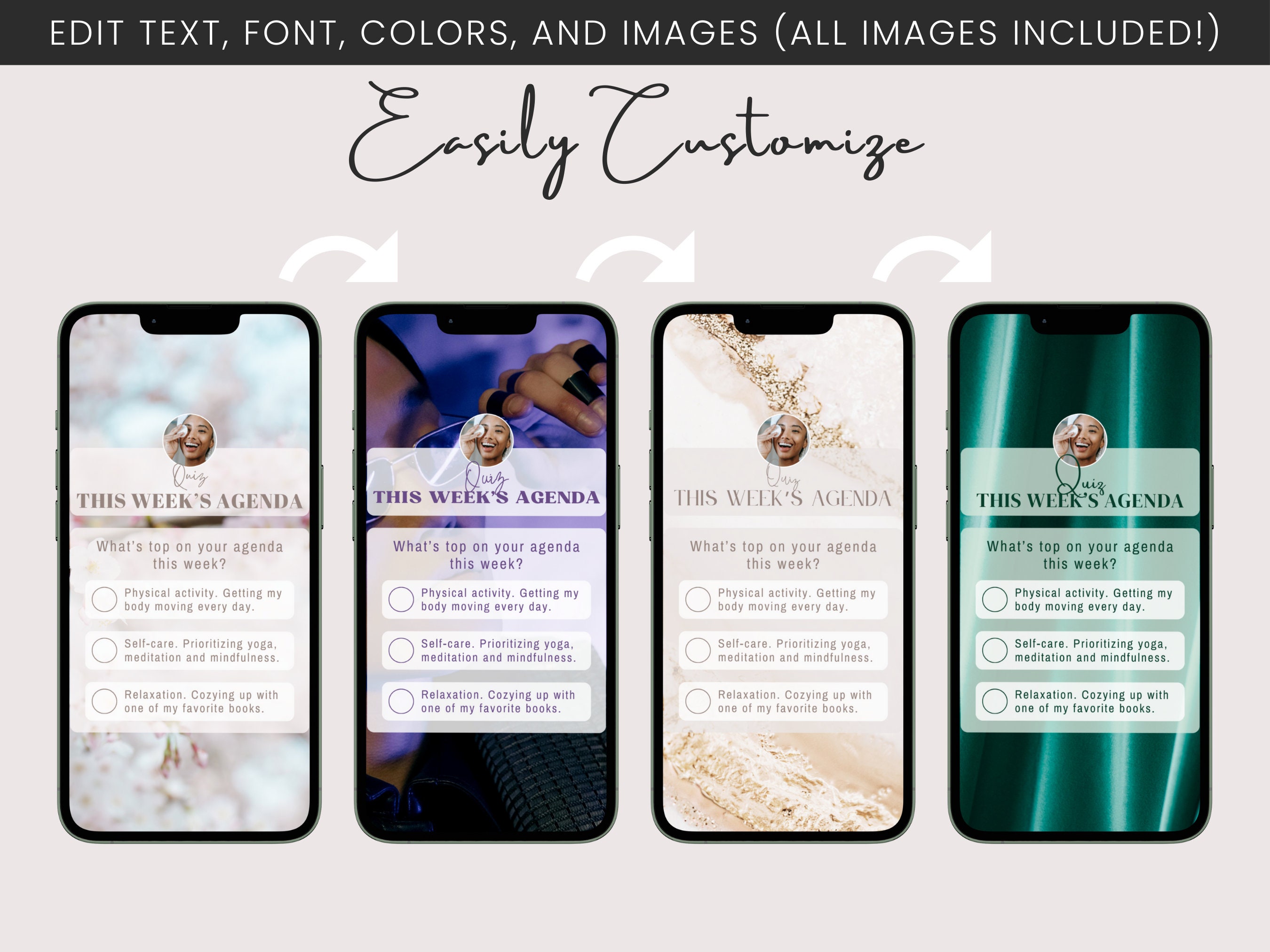 1,050 Canva Social Media Posting Templates for Social Media Management ...