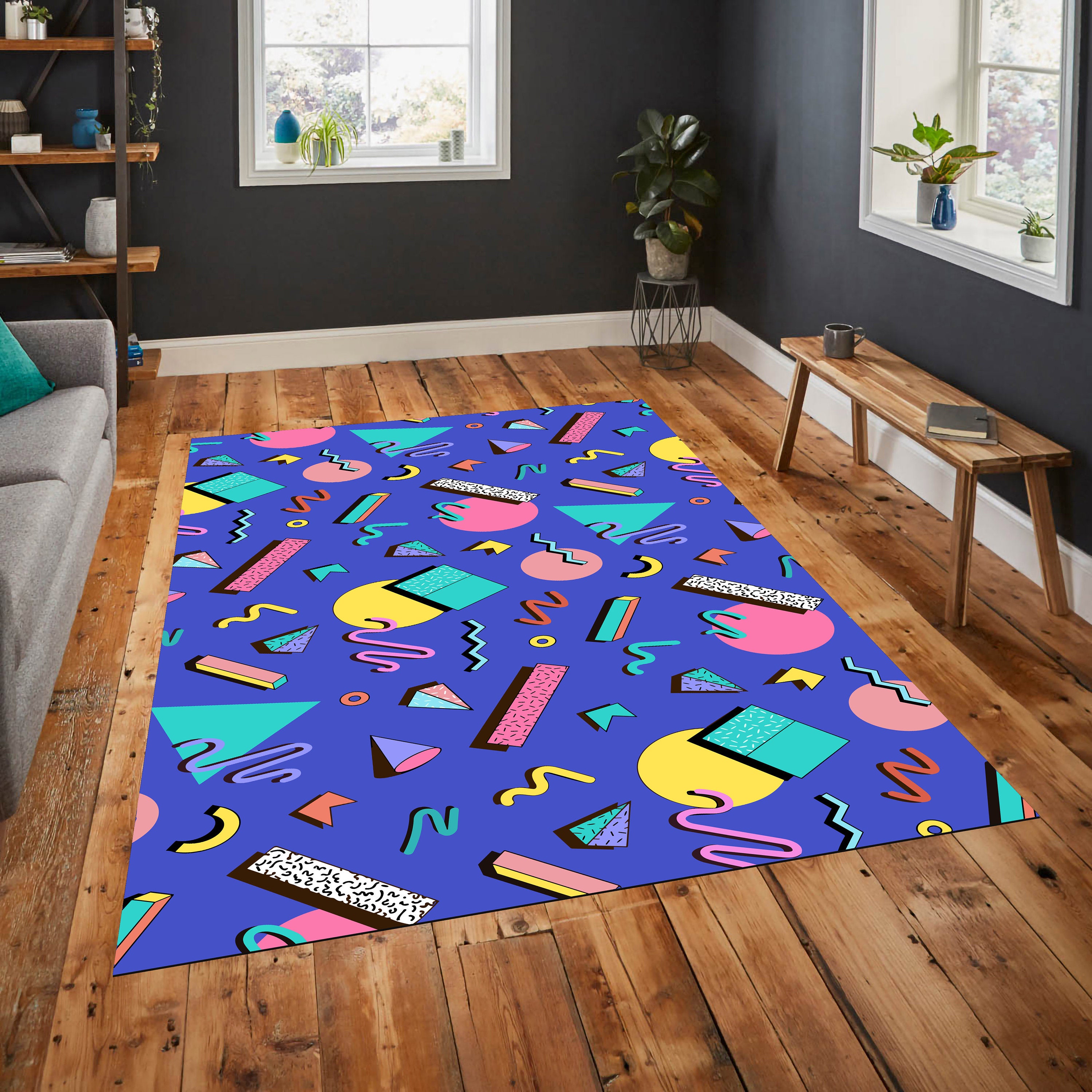 Arcade Rug Arcade Bar Retro Rug Arcade Bar Rug 80s Rug - Etsy