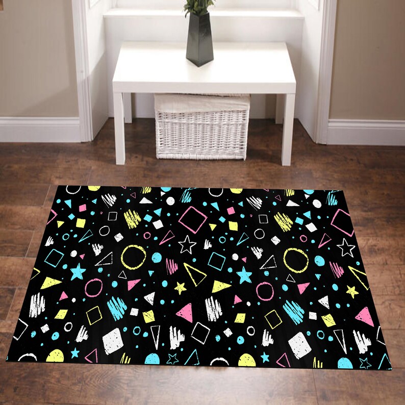 Arcade Rug, Arcade Bar, Retro Rug, Arcade Bar Rug, 80s Rug, Retro ...