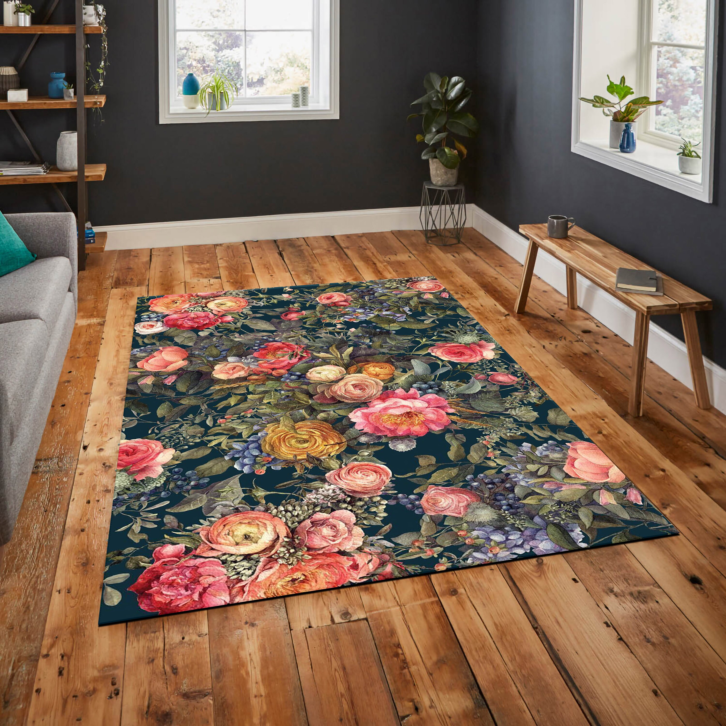 Rose Rug,flower Rug,garden Rug,nature Rug,love Symbol Rug,rosa Rug ...