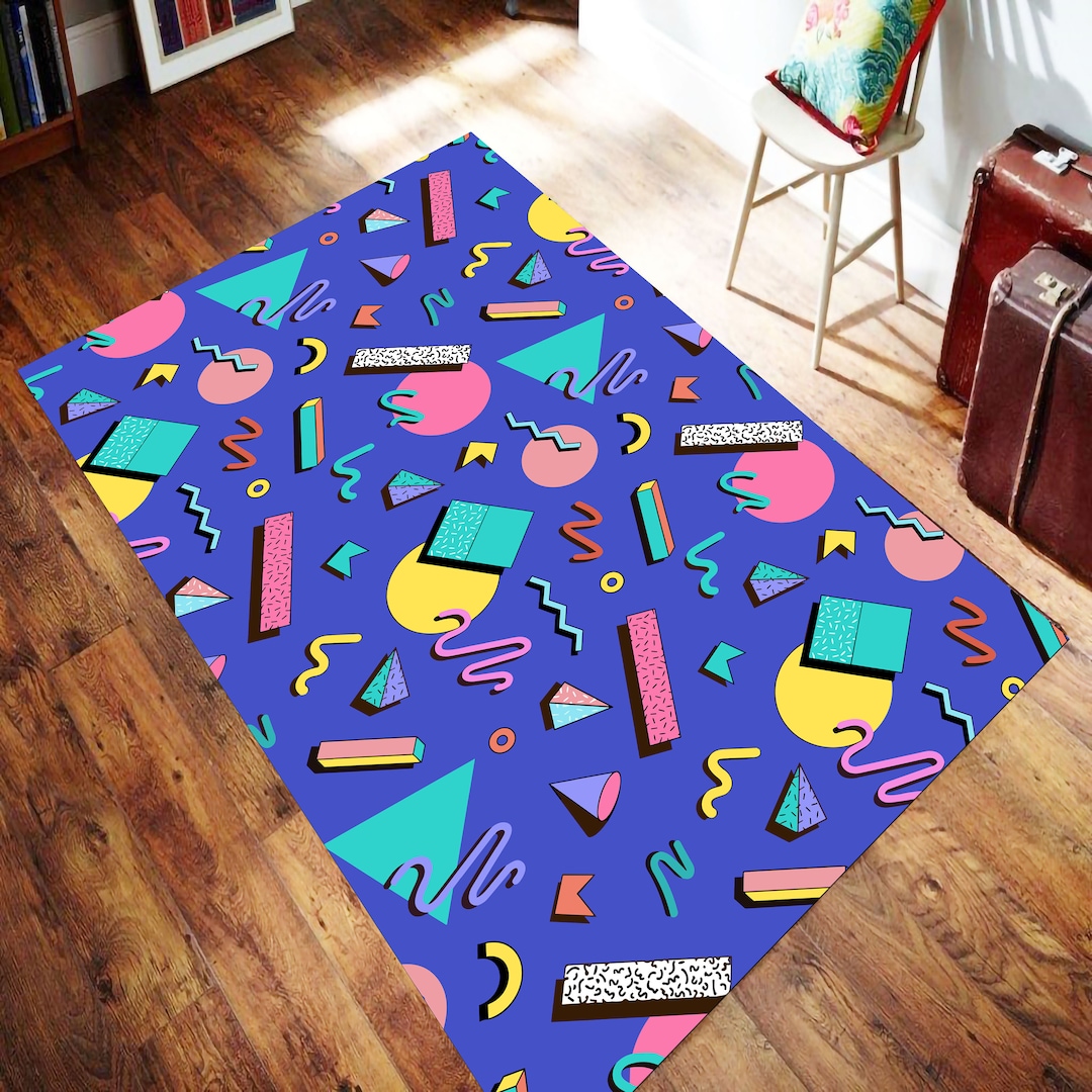 Arcade Rug, Arcade Bar, Retro Rug, Arcade Bar Rug, 80s Rug, Retro ...