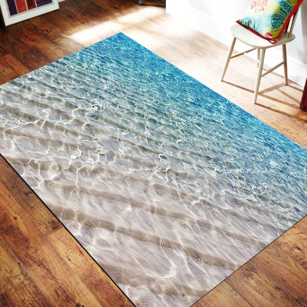 Beach Landscape Rug - Etsy