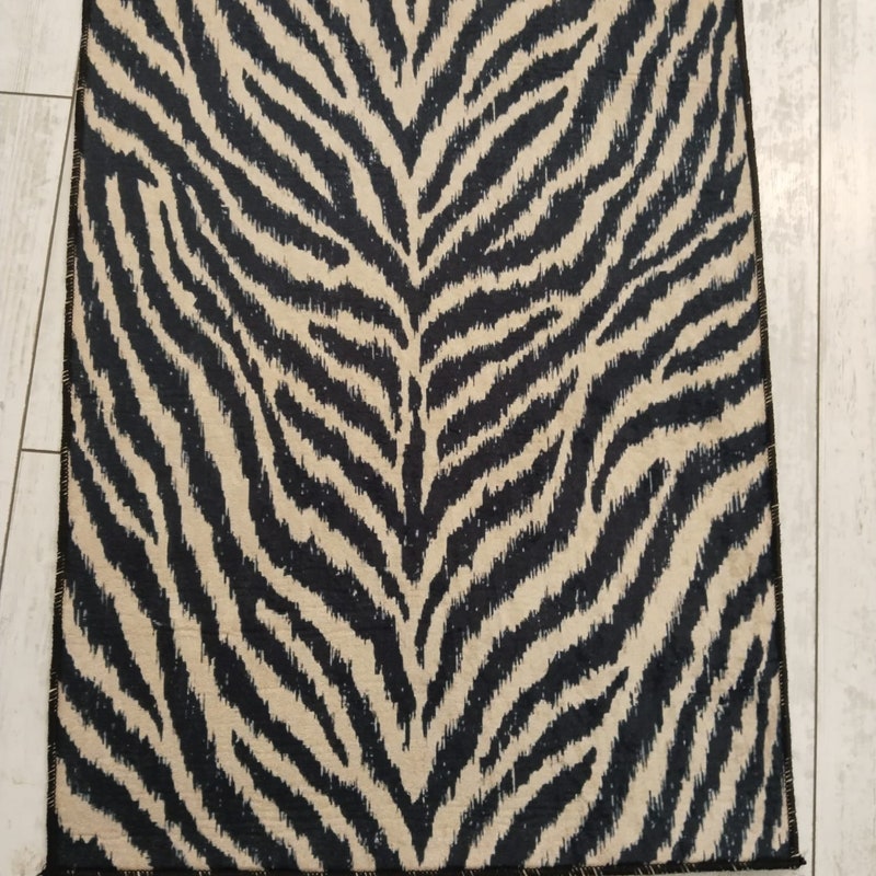 Small Zebra Rug - Etsy