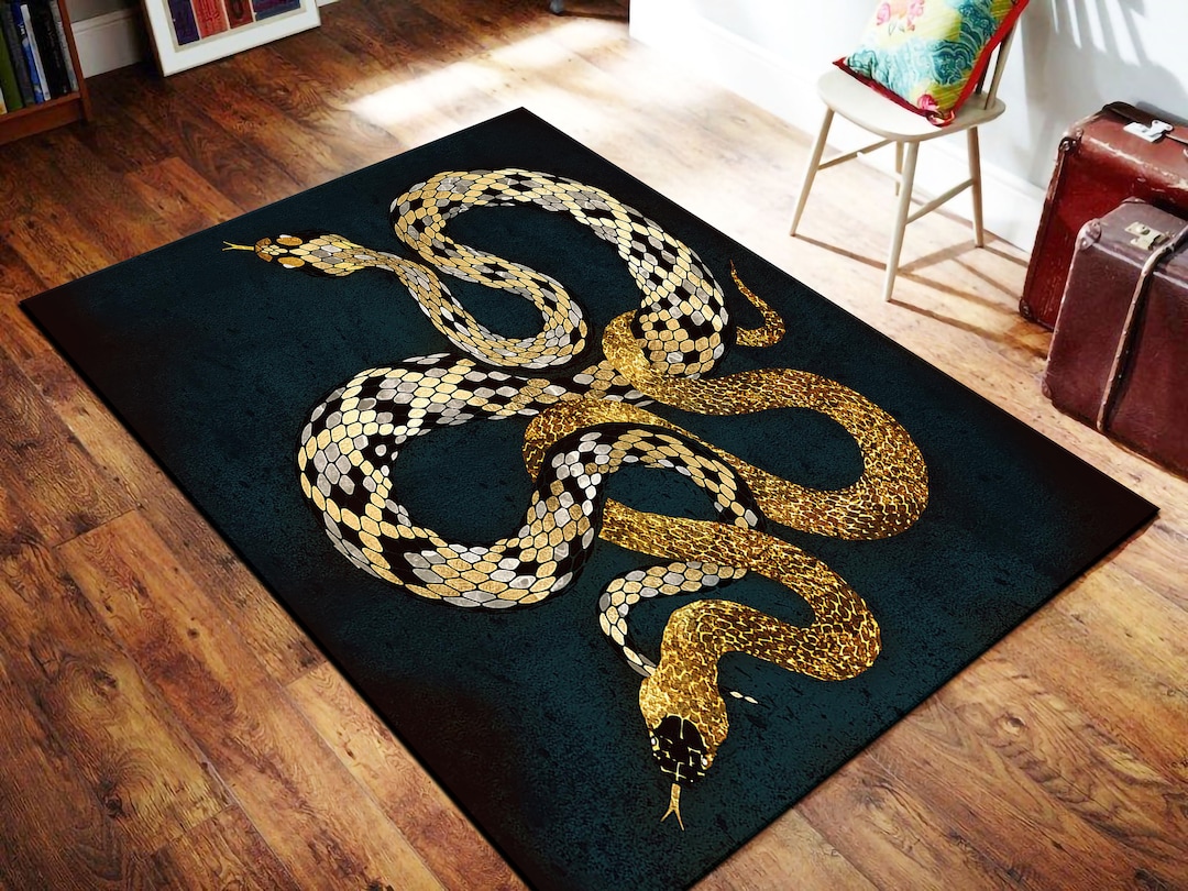 Snake Rug,snake Pattern Rug,animal Rug,wild Rug,snake Theme Rug,animal ...